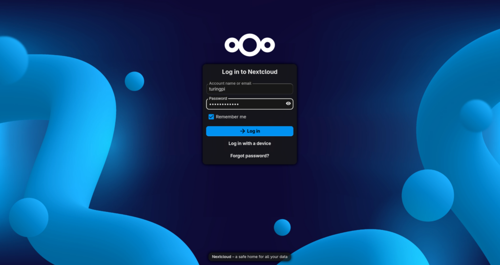 Self-Hosted Nextcloud on Turing Pi 2.5 with NVMe